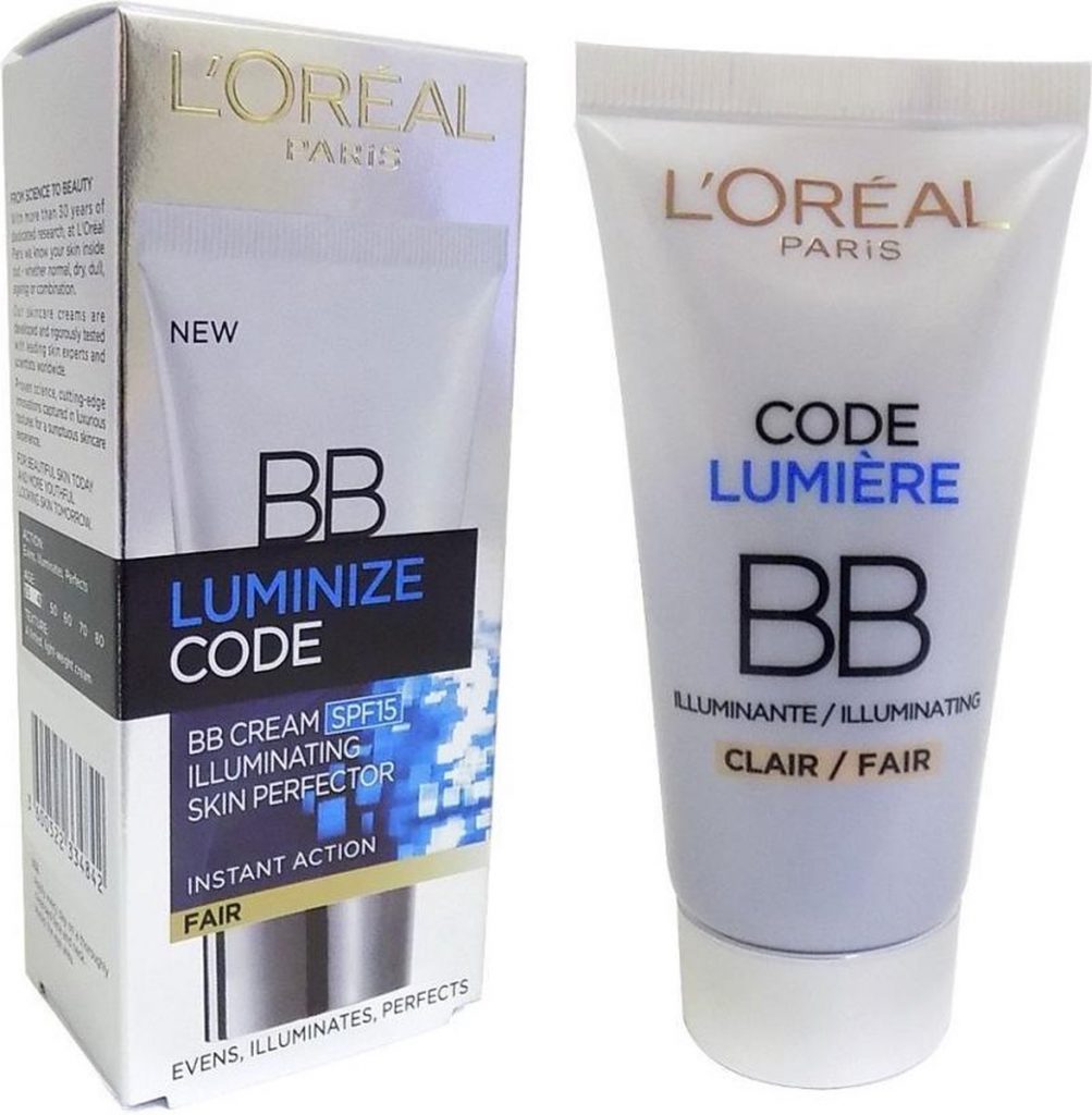 L’OREAL PARIS LUMINIZE CODE BB CREAM ILLUMINATING SKIN PERFECTOR ...