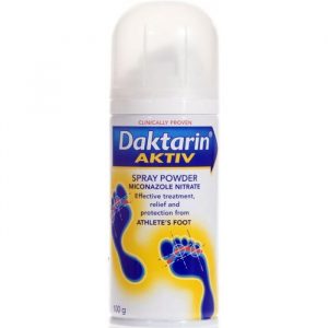 DAKTARIN AKTIV SPRAY POWDER 100G – Careforte Pharmacy