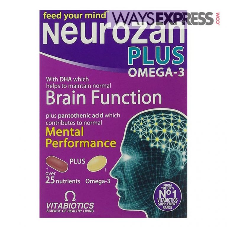 NEUROZAN PLUS OMEGA-3 56 TABS – Careforte Pharmacy