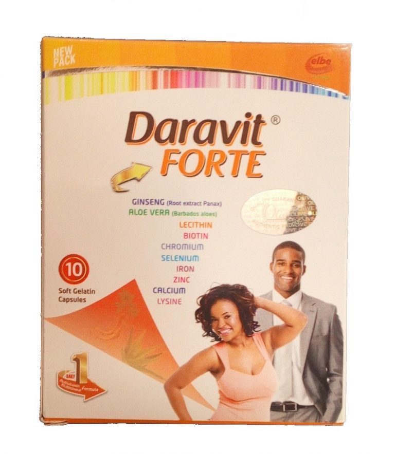 DARAVIT FORTE X10 SOFT GELATIN CAPSULES – Careforte Pharmacy