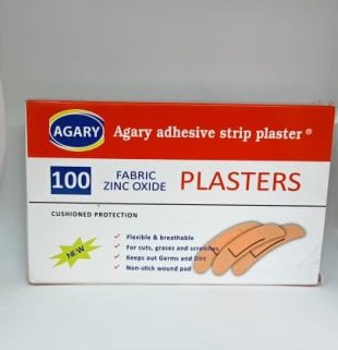 Agary Adhesive Strip Plaster X100 (Fabric Zinc Oxide Strips ...