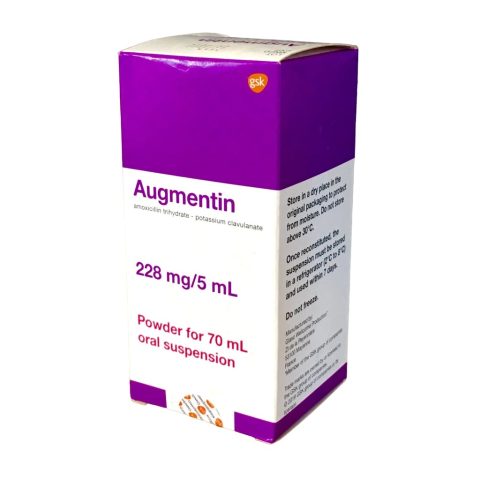 Augmentin Suspension 228mg - 5ml 70ml - Careforte Pharmacy